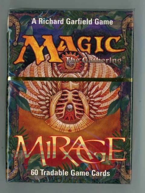 MTG MIRAGE STARTER Deck inglese sigillato in fabbrica nuovo con scatola ...