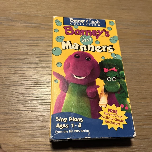 BARNEY & FRIENDS Collection VHS Tape Barney's Best Manners $16.41 ...