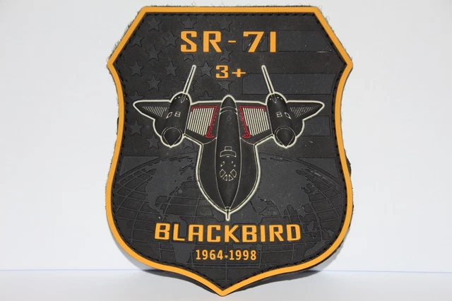 PATCH PVC, NASA / Skunk Works, SR-71A Blackbird, 1964-1998, Mach 3+, Edwards EUR 50,50 - PicClick DE