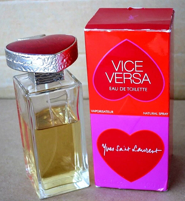 RARE YSL VICE VERSA Eau de TOILETTE 100 ml As Seen £79.99 - PicClick UK