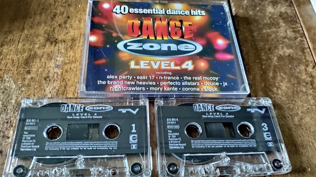 VARIOUS ARTISTS - Dance Zone Level 4 - Double Cassette Tape Album 1996 ...