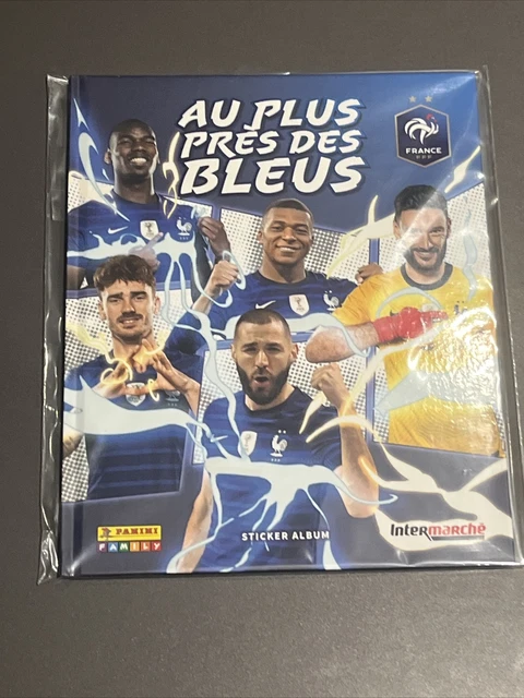 PANINI FOOT FRANCE Album neuf vide Au plus près des Bleus Intermaché ...