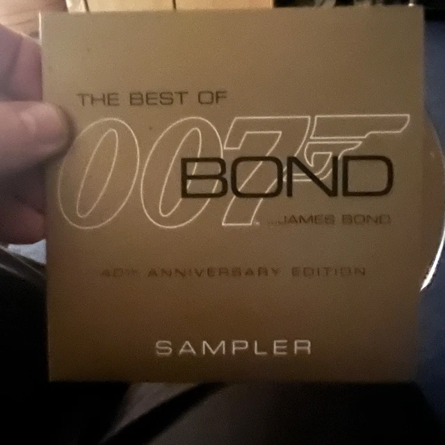 THE BEST OF James Bond - 40th Anniversary Edition sampler UK CD 007 £12 ...