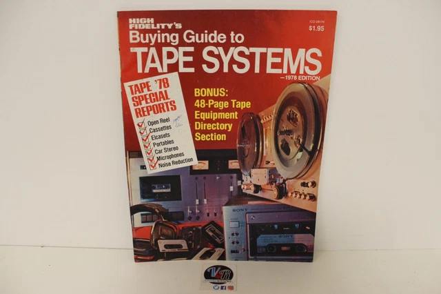 MAGAZINE HIFI VINTAGE High Fidelity's Buying Guide Tape Systems 1978 ...