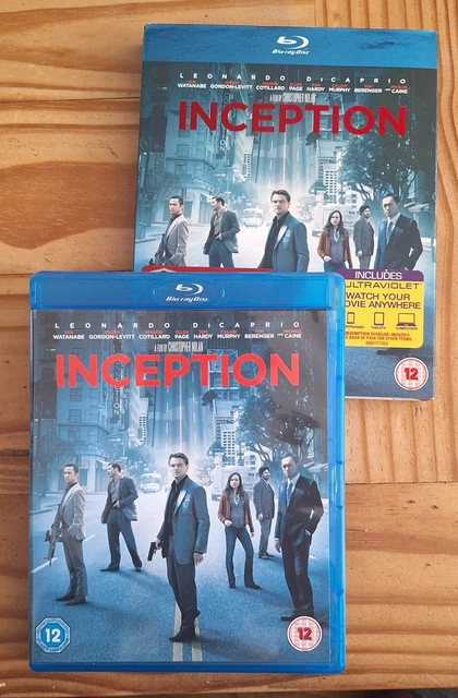 INCEPTION BLU-RAY 2010 Christopher Nolan Film with Slipcover £1.16 ...
