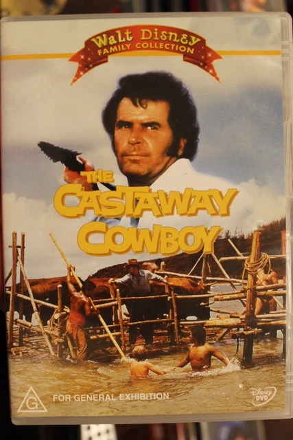 WALT DISNEY - The Castaway Cowboy Deleted Rare Dvd James Garner, Vera ...