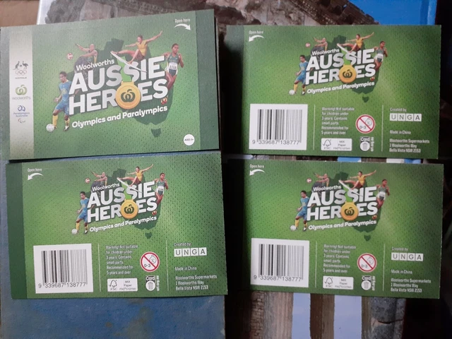 2021 WOOLWORTHS STICKER Aussie Heroes Olympics And Paralympics - 4 ...