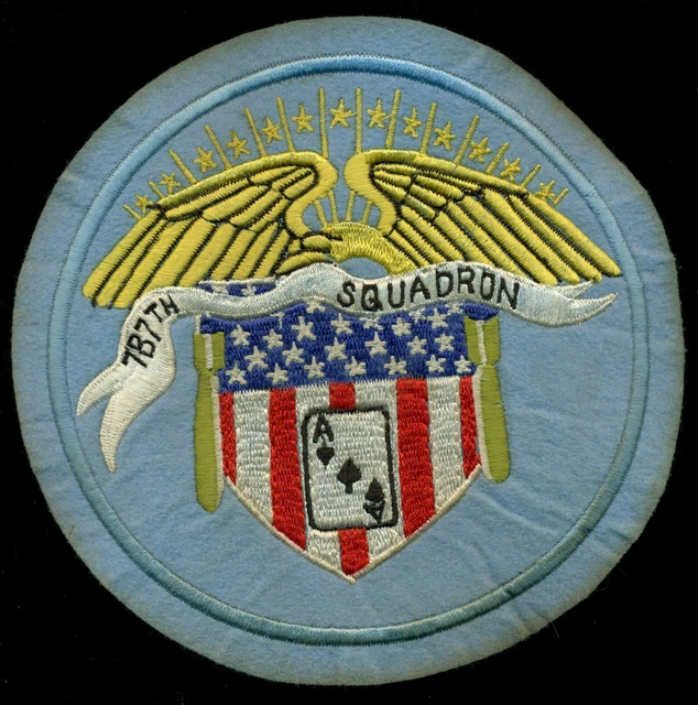 787TH BOMB SQUADRON WW2 USAAF USAF Air Force Feutre Remake Patch U-1 ...