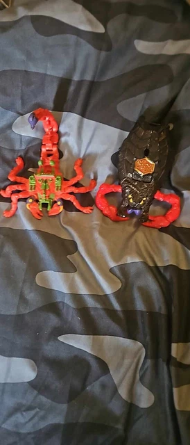 MIGHTY MAX STINGS Scorpion Doom Zone Incomplete Bluebird Vintage ...