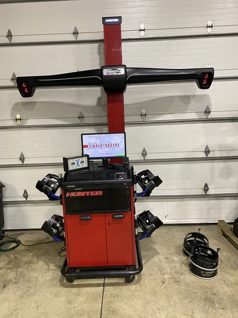 HUNTER HAWKEYE ELITE Alignment Machine 2021 Updates New computer Remote ...