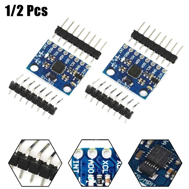 Mpu6050 3 Axes Gyroscope Et Module Accéléromètre Pour Capteurs