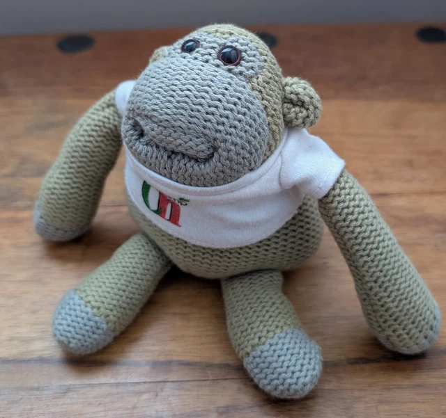 PG TIPS TEA Chimp Monkey Original White T Shirt Collectible Beanie Soft ...