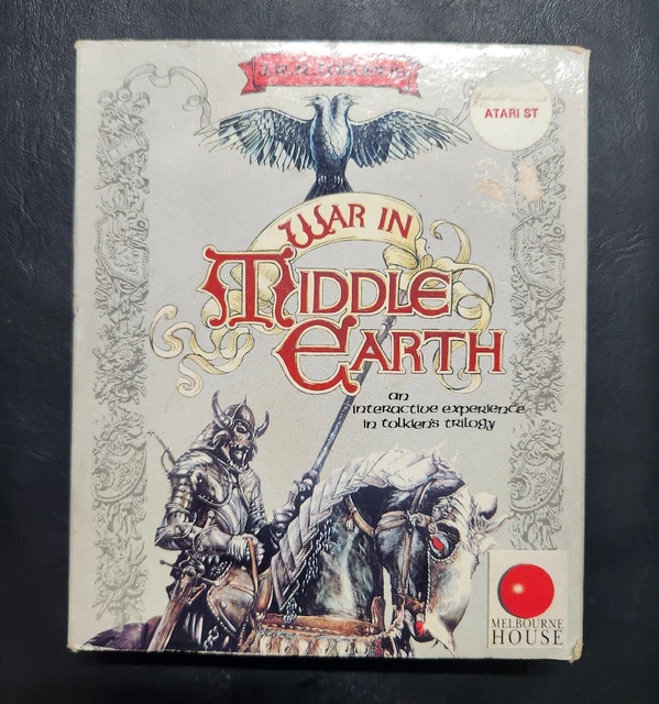 WAR IN MIDDLE Earth Atari ST $75.00 - PicClick AU