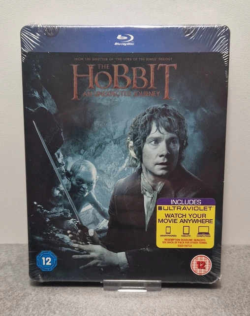 THE HOBBIT AN Unexpected Journey - Steelbook Blu-Ray - OOP - NEU & OVP EUR 21,50 - PicClick DE