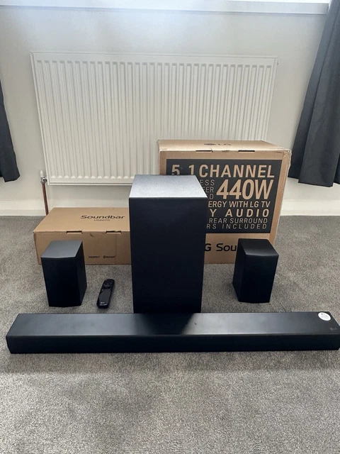 LG US60T 5.1 Wireless Soundbar + Subwoofer | BLACK FRIDAY DEAL* Free ...