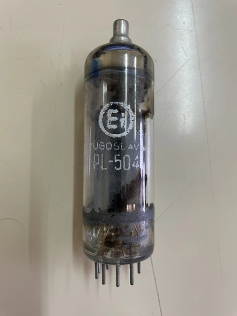 VALVOLA PL-504 VINTAGE radio TV valve tube EUR 10,00 - PicClick IT