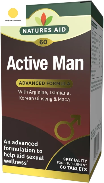 ACTIVE MAN TABLETS - Pack of 60 Tablets £10.41 - PicClick UK