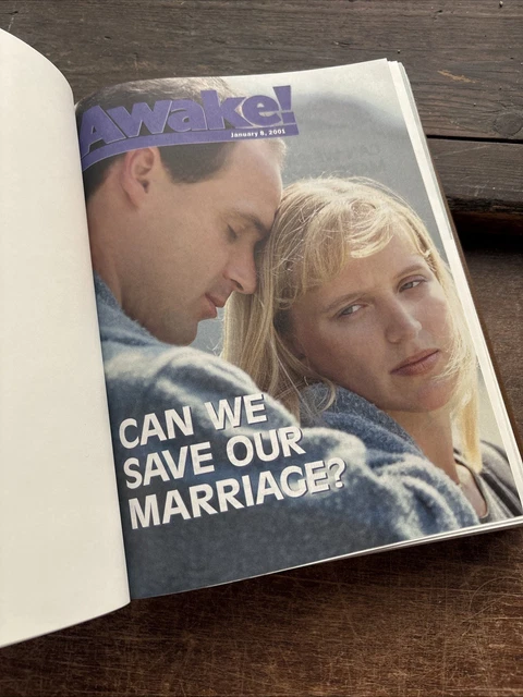 2001 AWAKE! MAGAZINE Bound Volume Watchtower Publication £1.17 ...