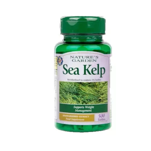 NATURES GARDEN SEA Kelp 15mg (Iodine) 500 Tablets NEW £5.49 - PicClick UK