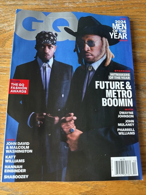FUTURE METRO BOOMIN 2024 Men Of The Year Gq Magazine December 2024 ...