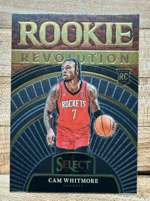 CAM WHITMORE 2023-24 Panini Select Rookie Revolution RC #24 Houston ...