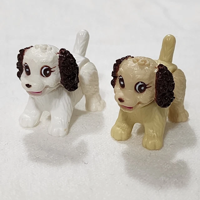 MATTEL POLLY POCKET Dazzlin' Pet Show Set Of 2 Divine Dogs $8.50 ...