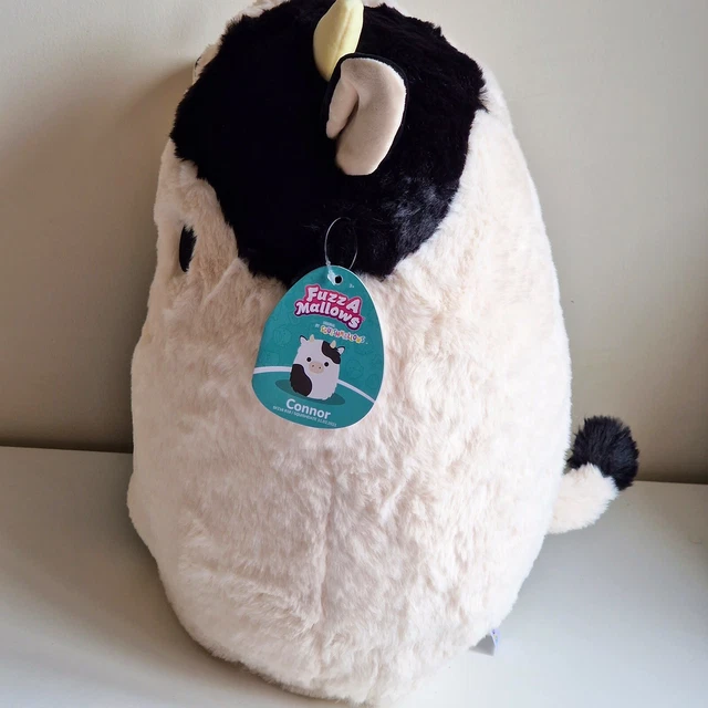 SQUISHMALLOWS CONNOR THE cow Fuzzamallows 16 inch 40cm Official ...