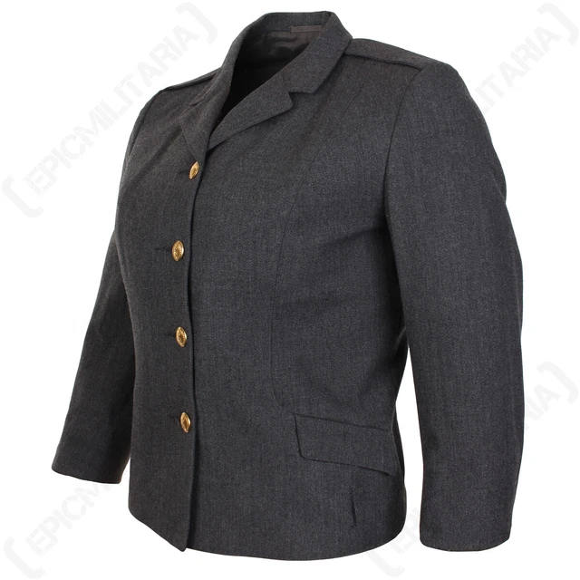 DANISH CIVIL DEFENSE Set - Womens Tunic Wool Surplus Jacket Coat £15.45 ...