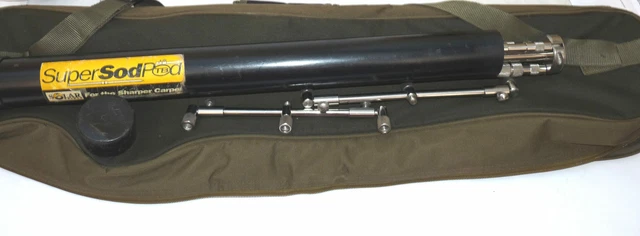 SOLAR SUPER SOD Pod stainless folding rod pod for carp pike fishing ...