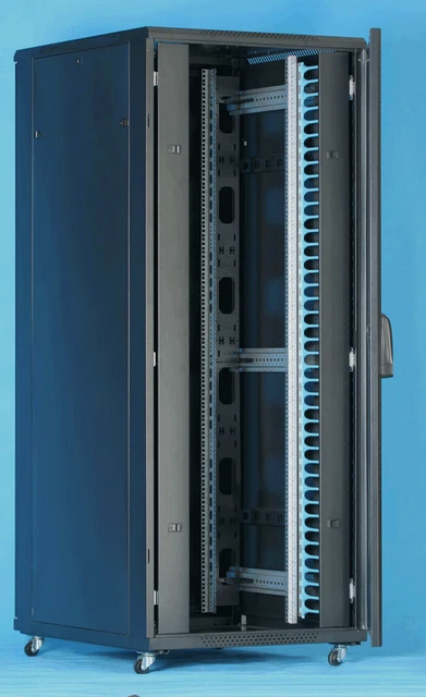 42U SERVER RACK Schrank 800W x 1000D x 2000H COMMS Rack Patch Panels ...