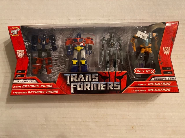 TRANSFORMERS MOVIE OPTIMUS Prime Megatron Target Exclusive Legends ...