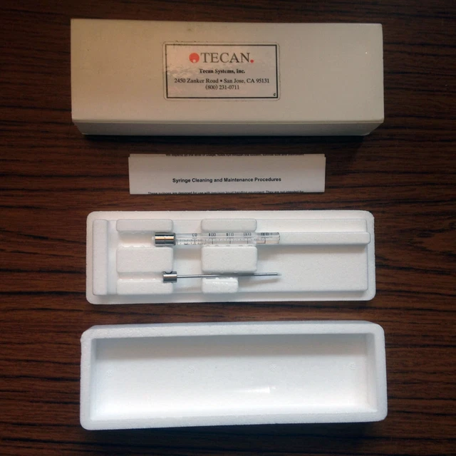 CAVRO (TECAN) SPRITZE 250ul Teilenr.: 725020 EUR 23,47 - PicClick DE