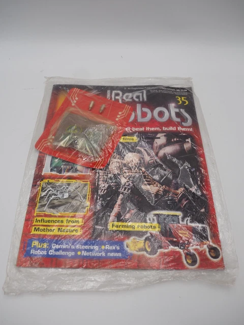 ULTIMATE REAL ROBOTS Magazine. Issue # 35 Unopened old stock $12.99 ...