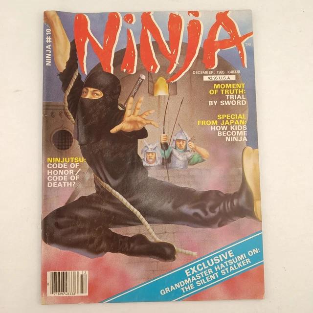 ORIGINAL VINTAGE NINJA Magazine December 1985 #10 £26.04 - PicClick UK
