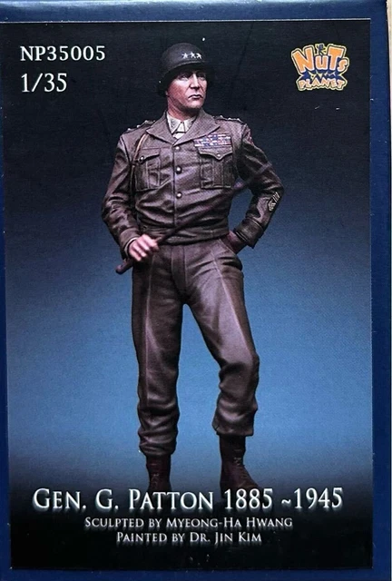 NUTS PLANET, US-ARMEEGENERAL G. Patton aus dem 2. Weltkrieg im Maßstab ...