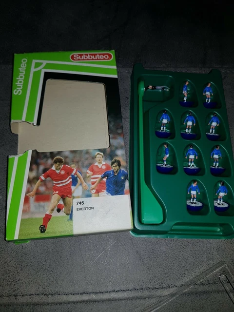 SUBBUTEO EVERTON REF 745 LW Team version (b) machine printed EUR 16,58 ...
