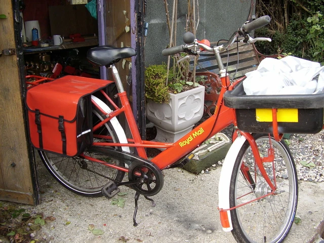 2 POST OFFICE ROYAL MAIL Cycling Decals Print Bike Stickers Custom ...