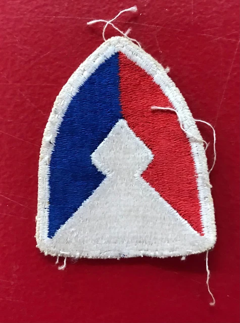 VINTAGE WORLD WAR II United States Army 1st Army Corps Patch (Red/White ...