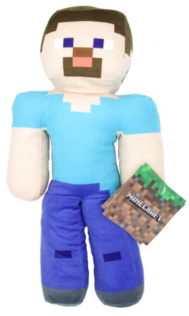 MINECRAFT SOFT TOY 30cm Steve Character Original Official Mojang £19.46 ...