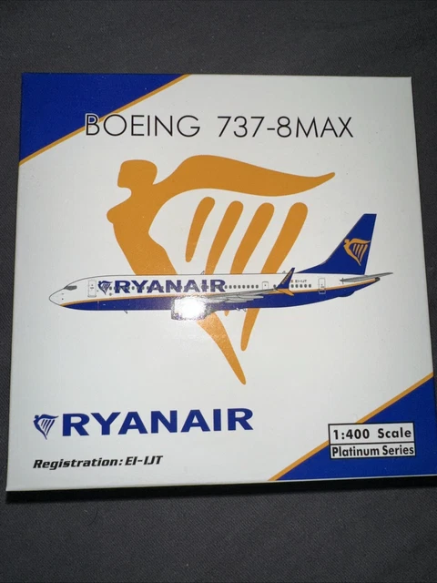 WIE HERPA WINGS 1:400 Phoenix Ryanair Boeing B737-8 Max EI-IJT EUR 37,00 - PicClick DE