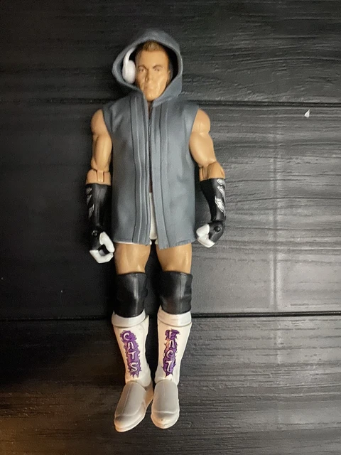 WWE TYSON KIDD Wrestling Figure Mattel Elite 40 Hart Dynasty WWF ...