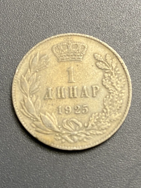 1 DINAR 1925 Jugoslawien EUR 1,00 - PicClick DE