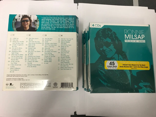 RONNIE MILSAP 4CD RCA Box Set Series BEST OF COLLECTION New Sealed £18. ...