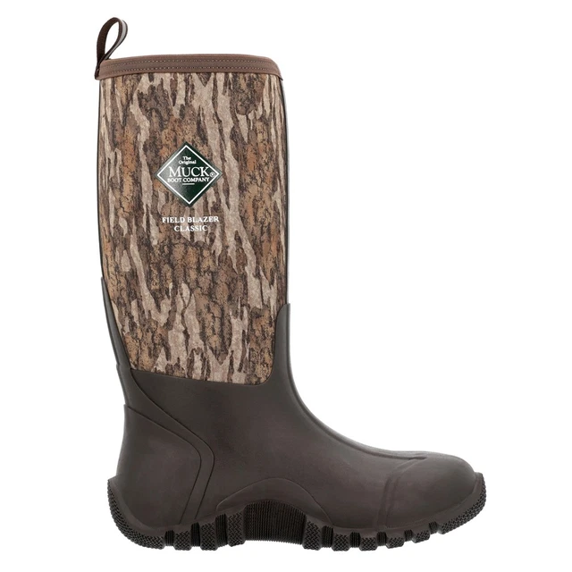 MUCK BOOT FIELDBLAZER Camouflage Pull On Rain Mens Brown Casual Boots ...
