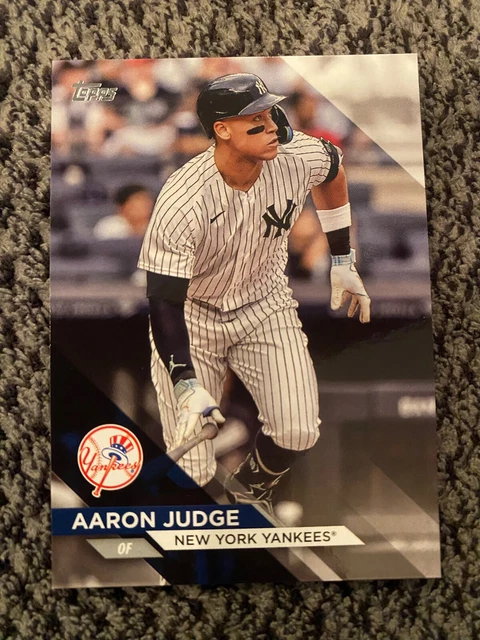 CARTA BASEBALL AMMIRAGLIA Aaron Judge 2024 Topps #27 solo Yankees ...