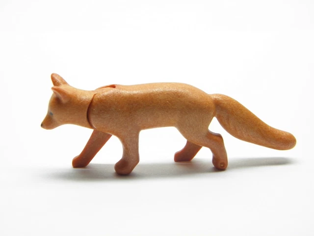 PLAYMOBIL FOX ZORRO Animaux Sauvages Wildlife Forêt Rivière Zoo Renard ...