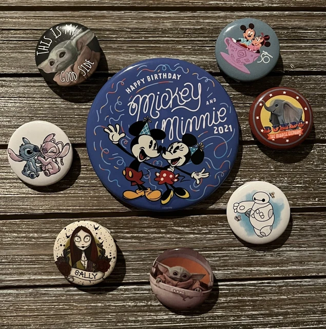 YAY! NEW WITH TAG! Disney Collectible Character Button Assortment! As ...