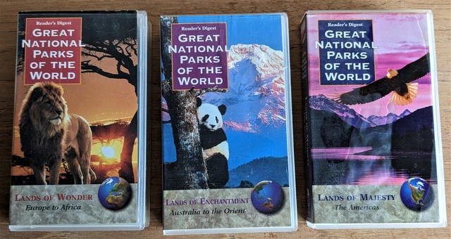 READERS DIGEST VHS Great National Parks Of The World Set EUR 3,49 ...