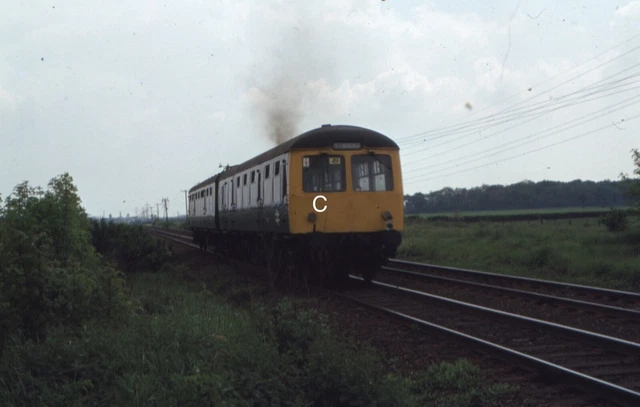 35MM SLIDE BRITISH Railway Br - Dmu Class 104 Near Peterborough 1980 £3.49 - PicClick UK