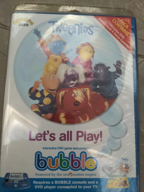 RARE BUBBLE CONSOLE BBC Interactive DVD GAME TWEENIES - NEW AND SEALED ...